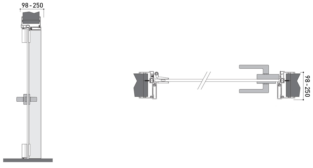 Bokart Doors | Maia split jamb - Technical data
